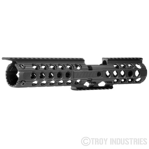 Troy BattleRail, Delta, Fits AR-15, Carbine Length, Free Floating, No ...